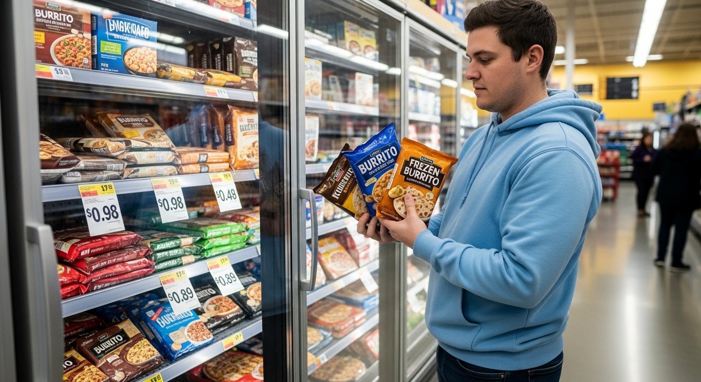Walmart has a 58 cent dinner that customers are filling their freezers with