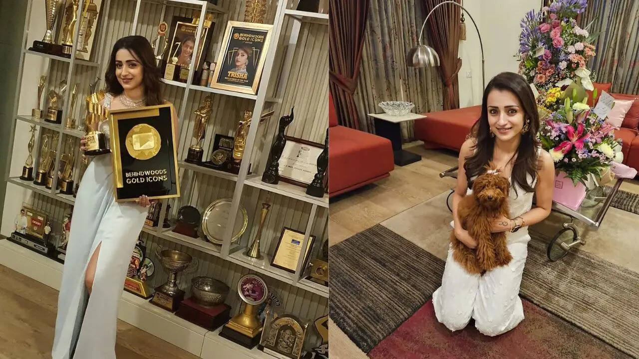Inside Trisha Krishnan's Chennai home worth Rs. 10 crores: Not flashy ...
