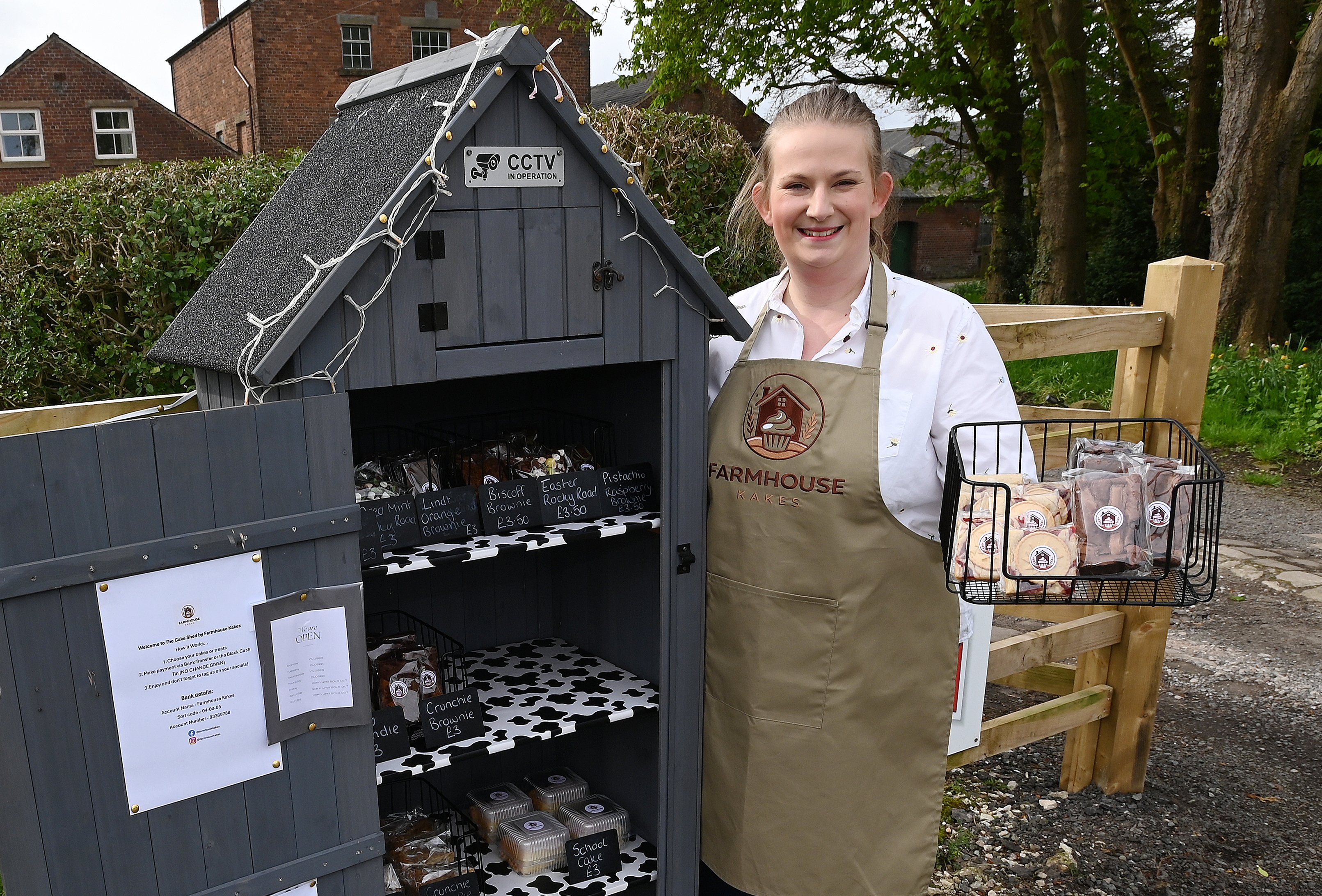 Meet the Preston mum behind Farmhouse Kakes - the popular cake shed in ...