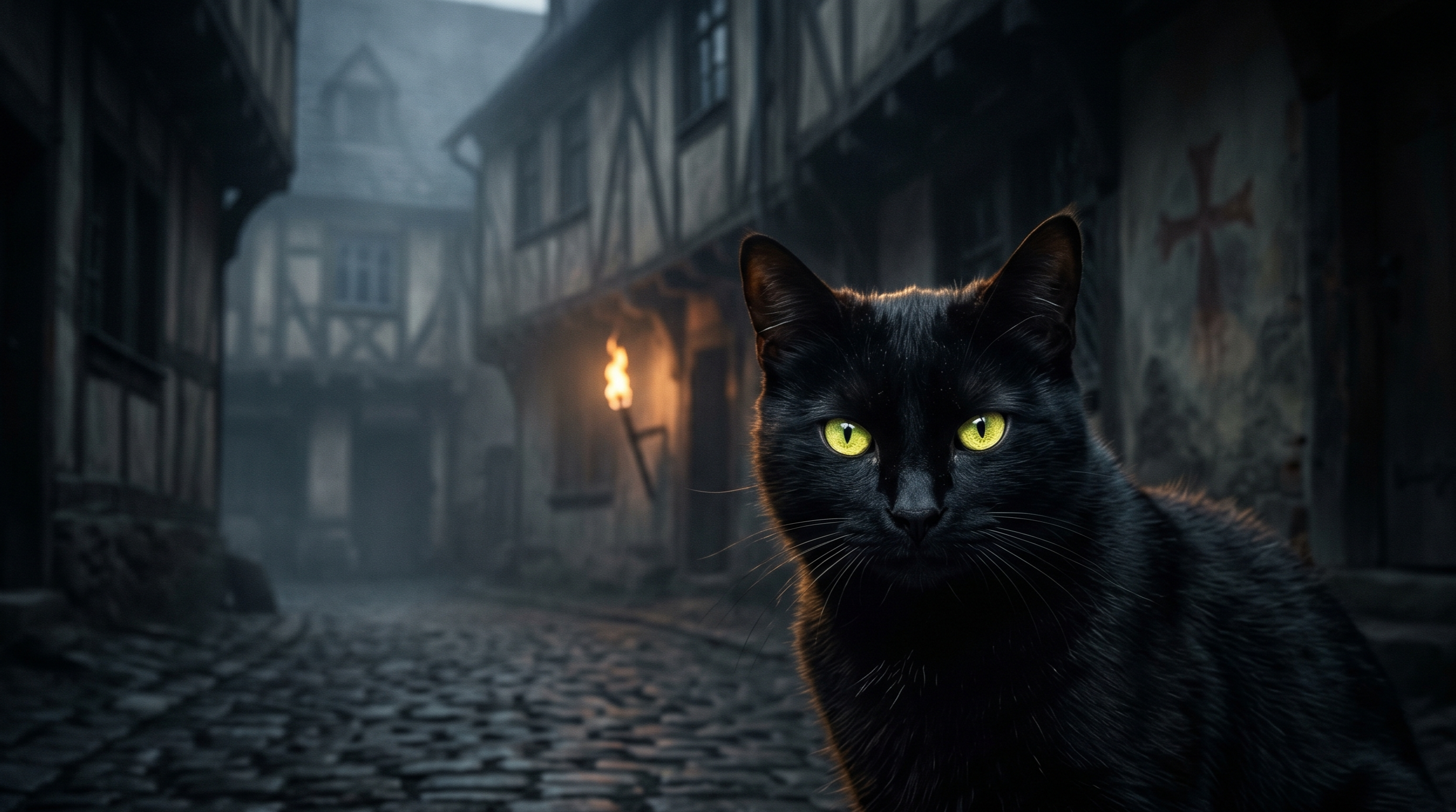 This video shows why cats were called creatures of death