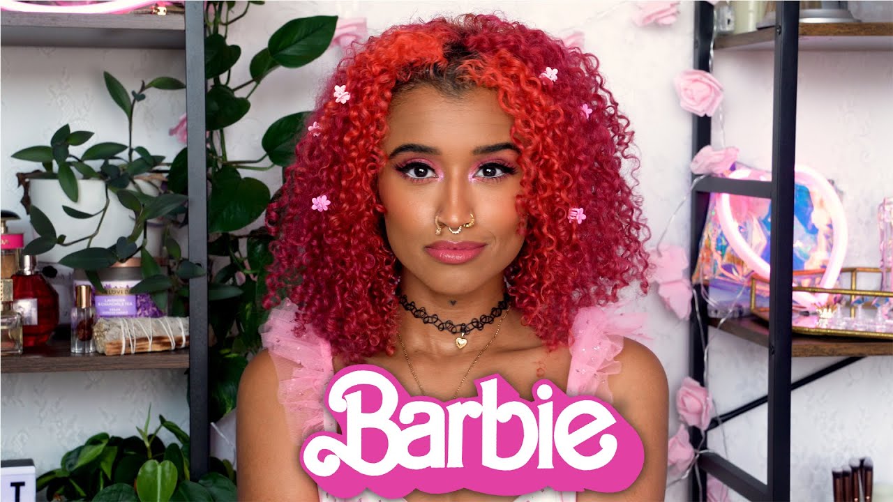 Easy Barbie doll makeup with that plastic skin look