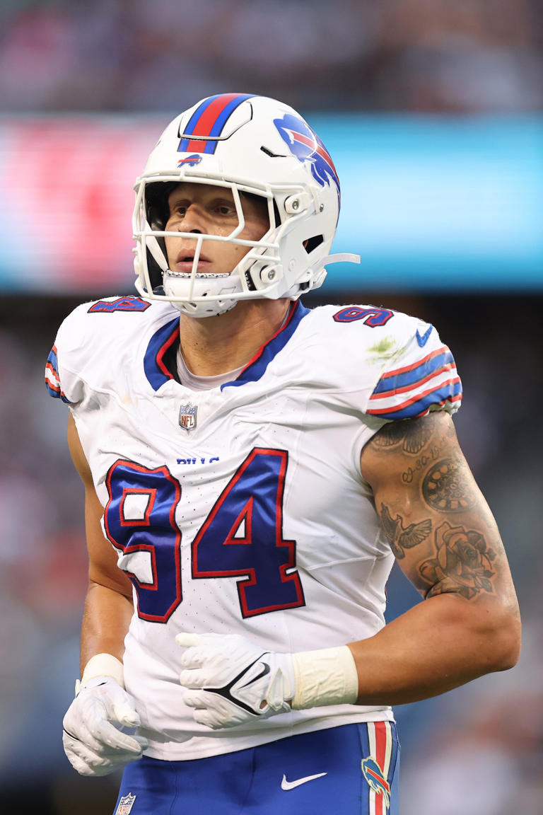 Bills' Jim Leonhard praises Landon Jackson after quiet 2025 rookie year