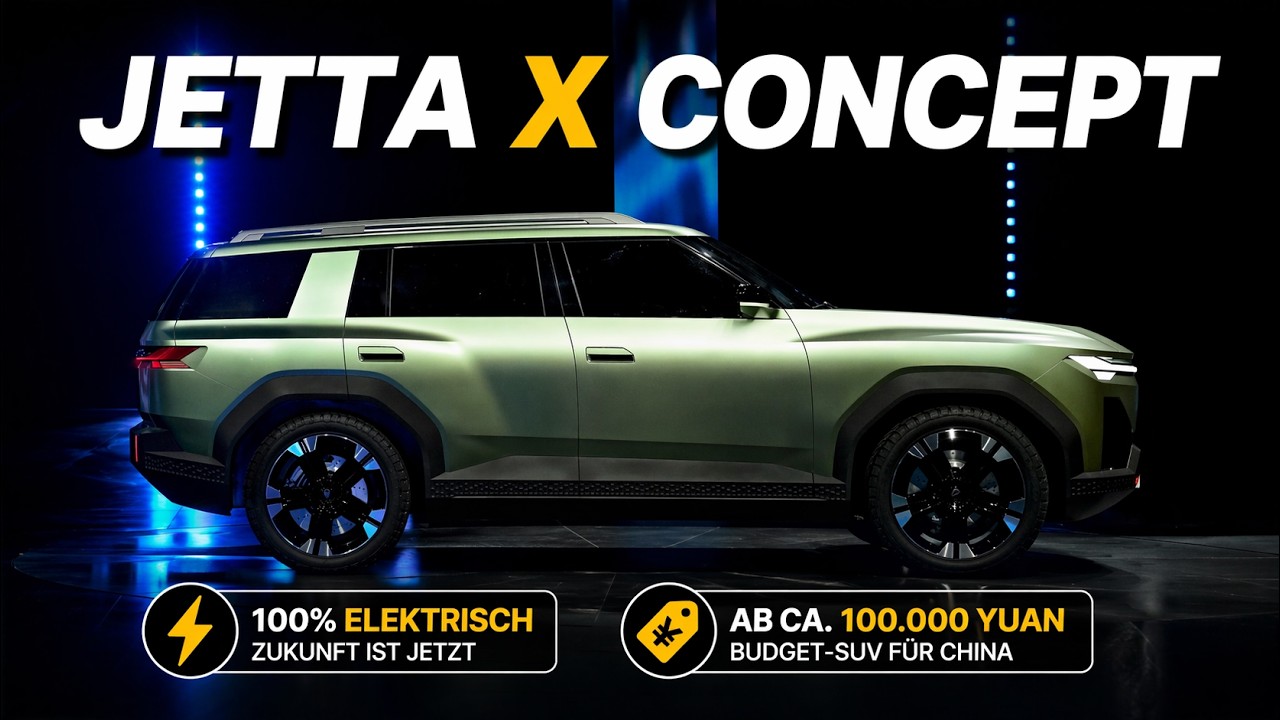 VW Jetta X Concept Budget-Elektro-SUV zur Group Night Auto China 2026 ...