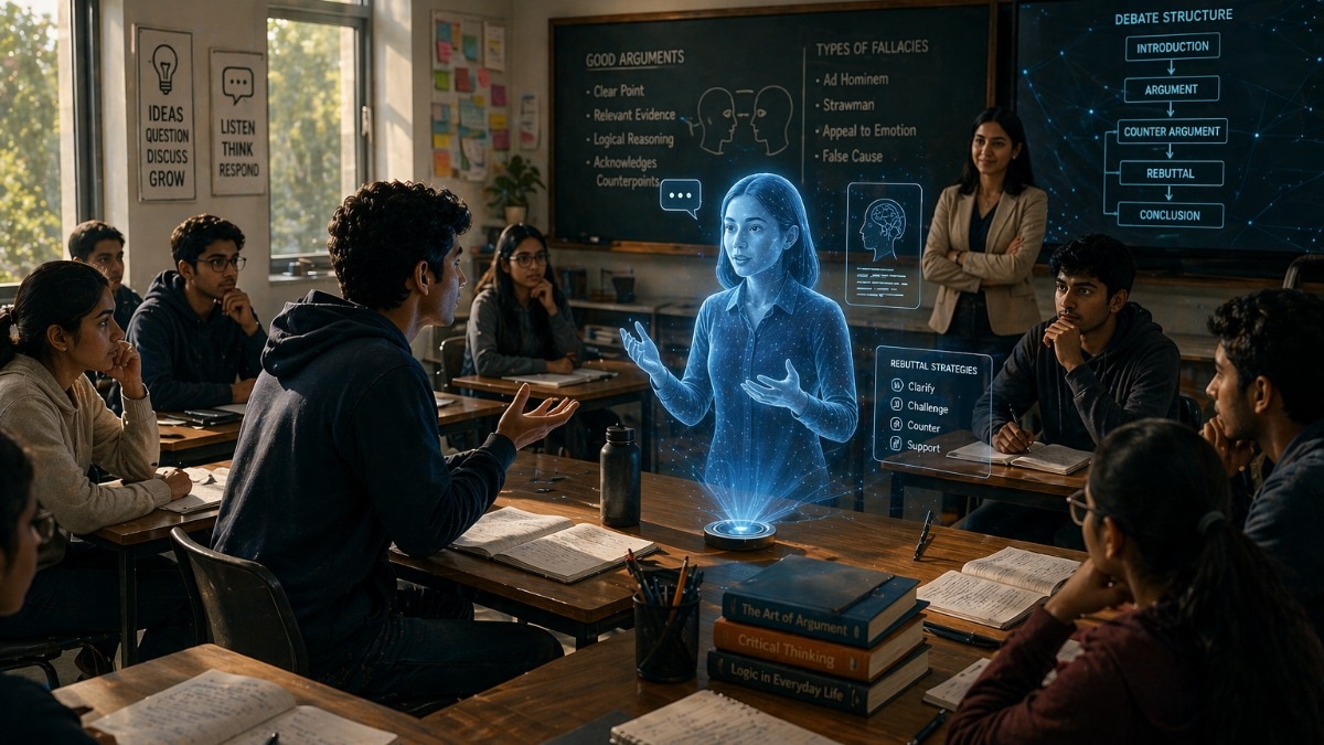 AI talks, you debate: A new way to learn