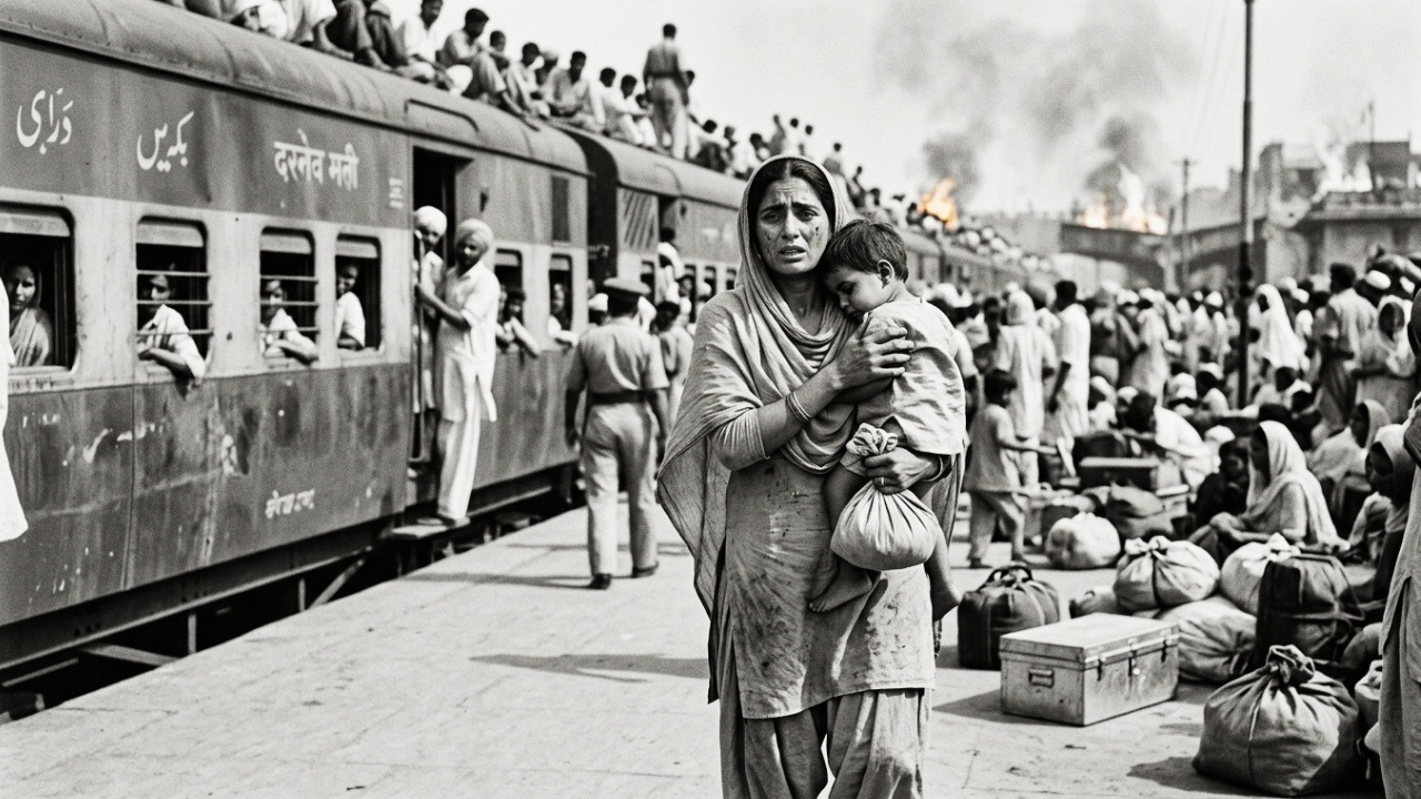 When India and Pakistan were born in violence and forced flight