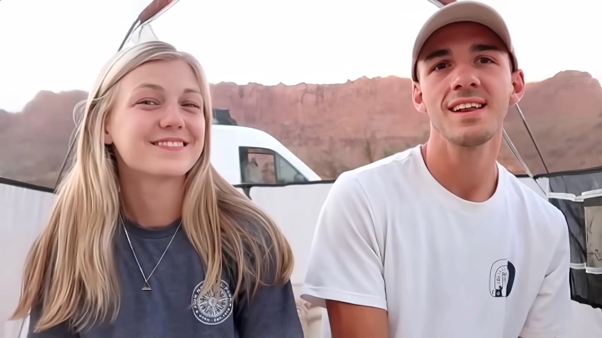 A young woman went missing on a cross-country trip - her fiancé drove ...