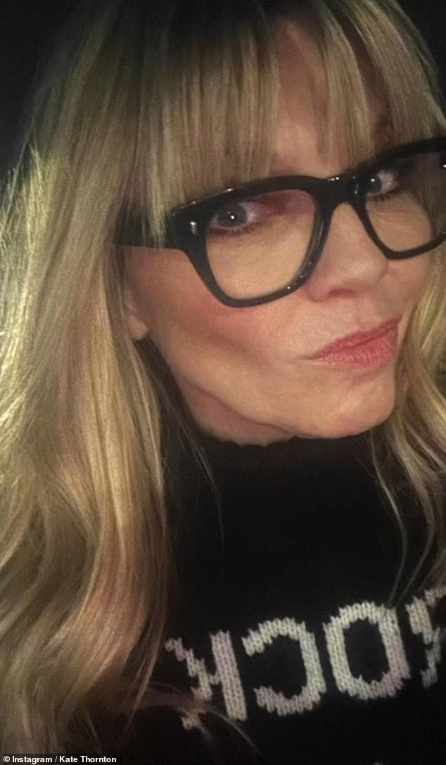 Kate Thornton reveals she was rushed to hospital after a nasty accident ...