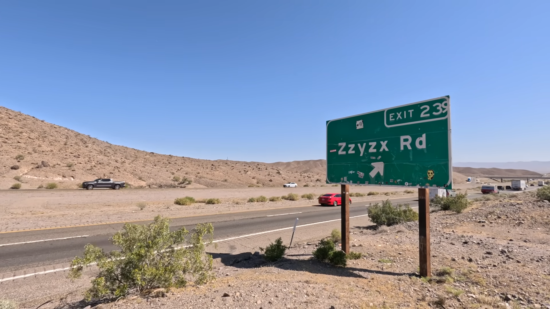 At the end of this desert road a fake doctor built his empire