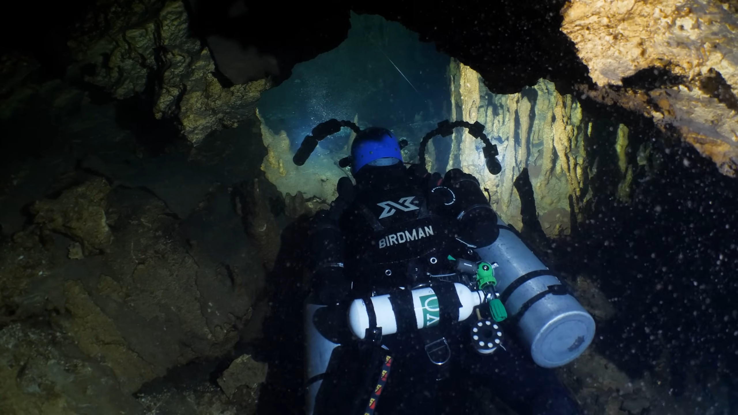 We started mapping the cave then something went wrong