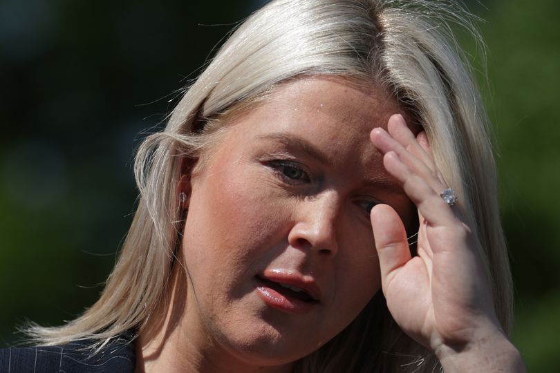 Karoline Leavitt awkwardly admits she's not part of Trump's political ...