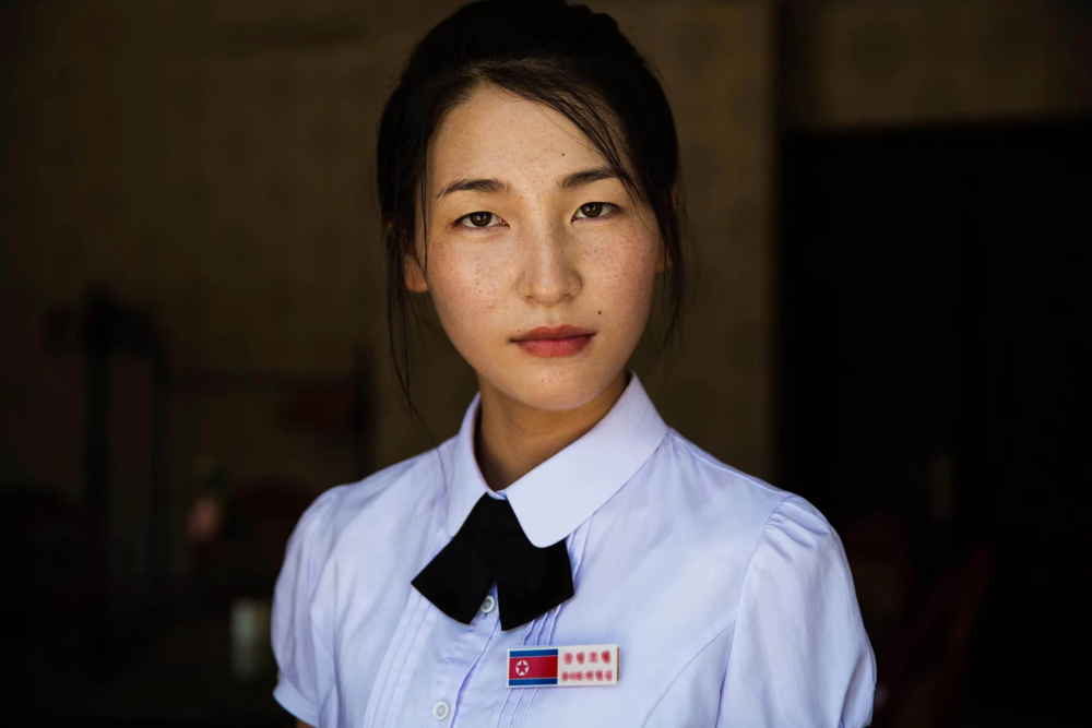 North Korean women's quiet, polished style
