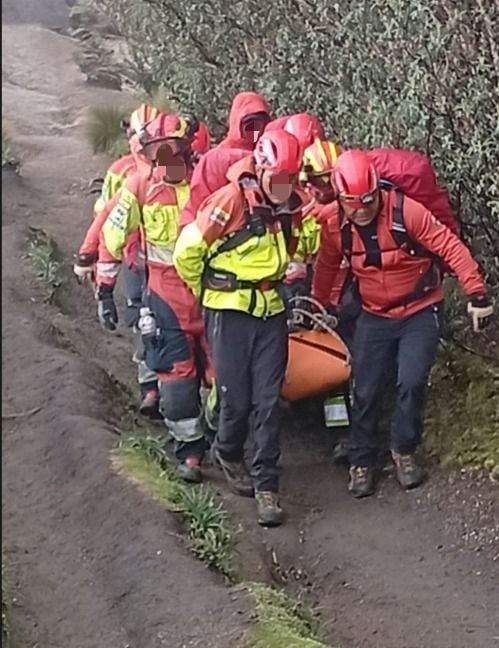 Tragedia en el mirador del teleférico de Quito deja un muerto y un herido