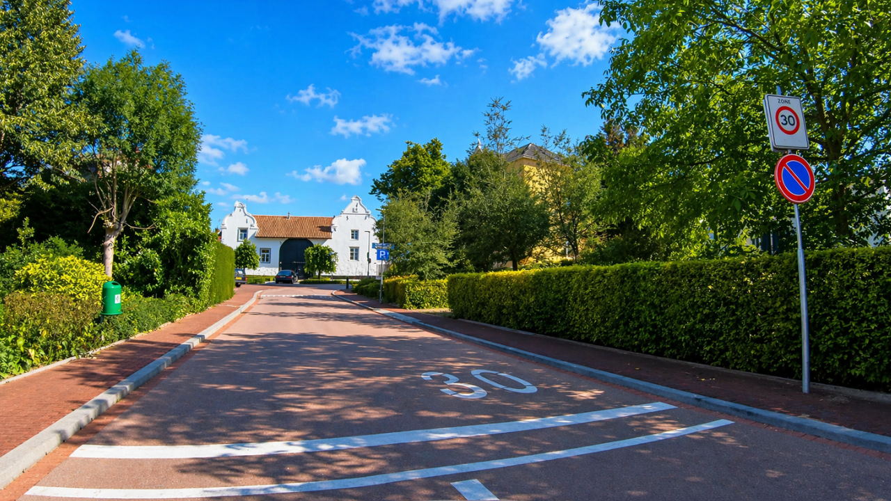 What is special about Dutch countryside roads?
