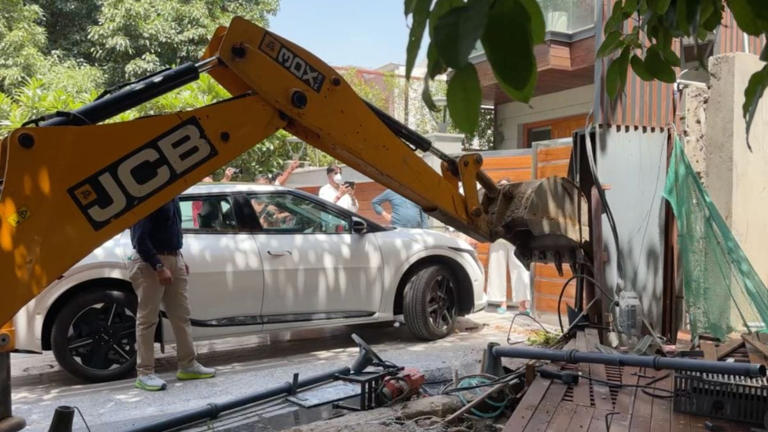 Bulldozers have reached Gurugram’s posh colonies. ‘People just get away ...