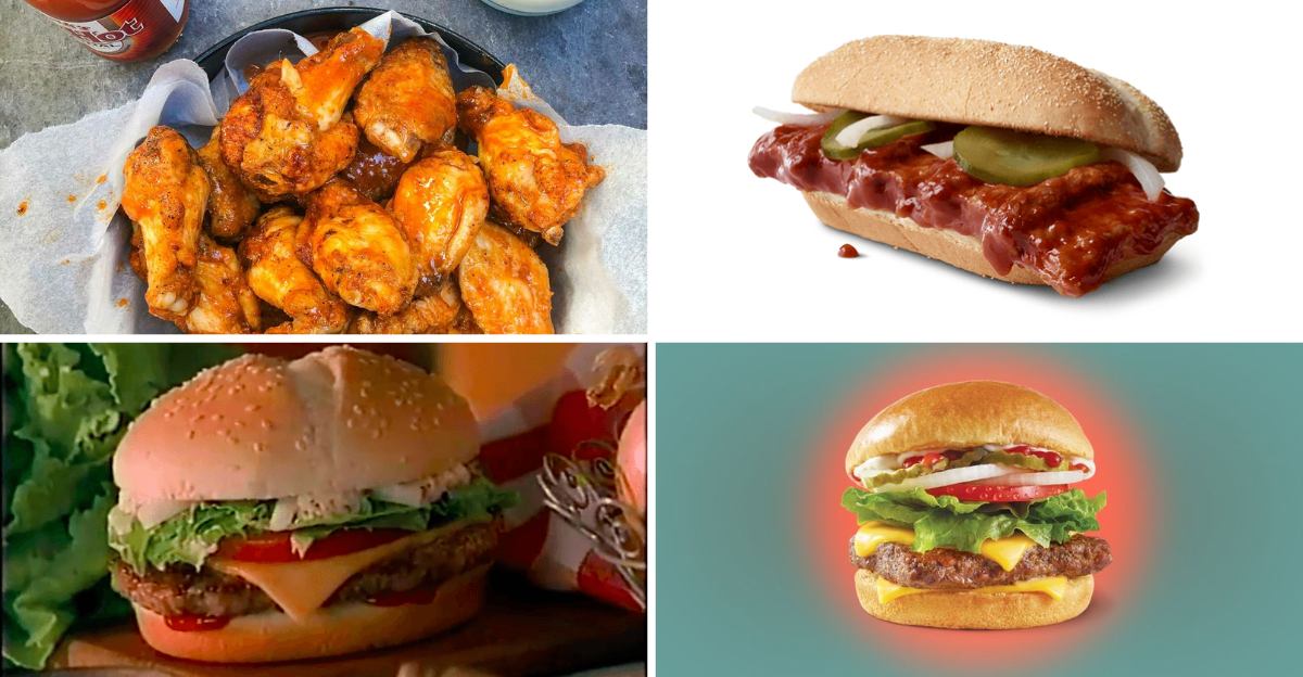 The top fast food item in the year you were born