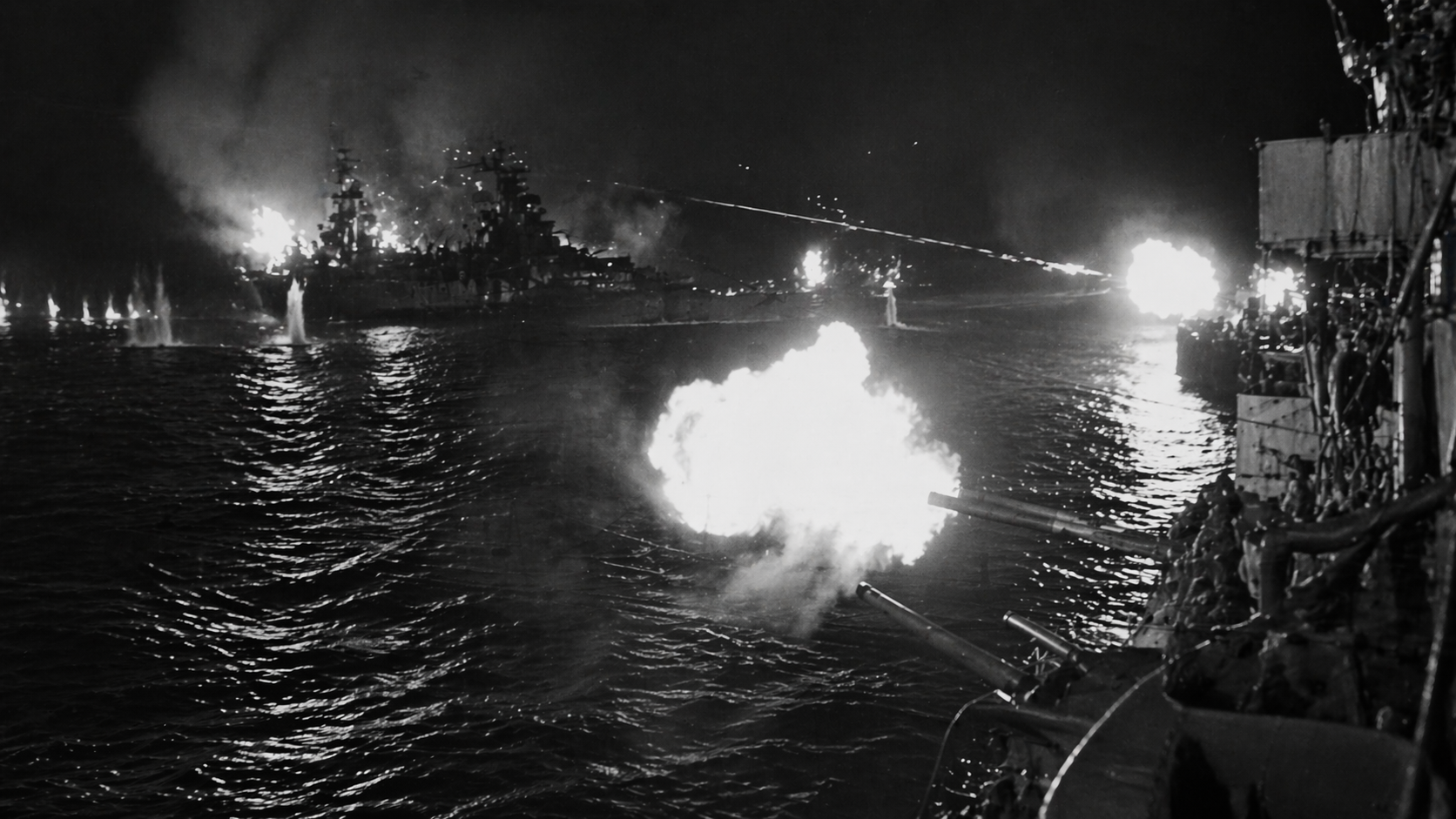 The accidental naval maneuver that trapped a Japanese fleet in the dark