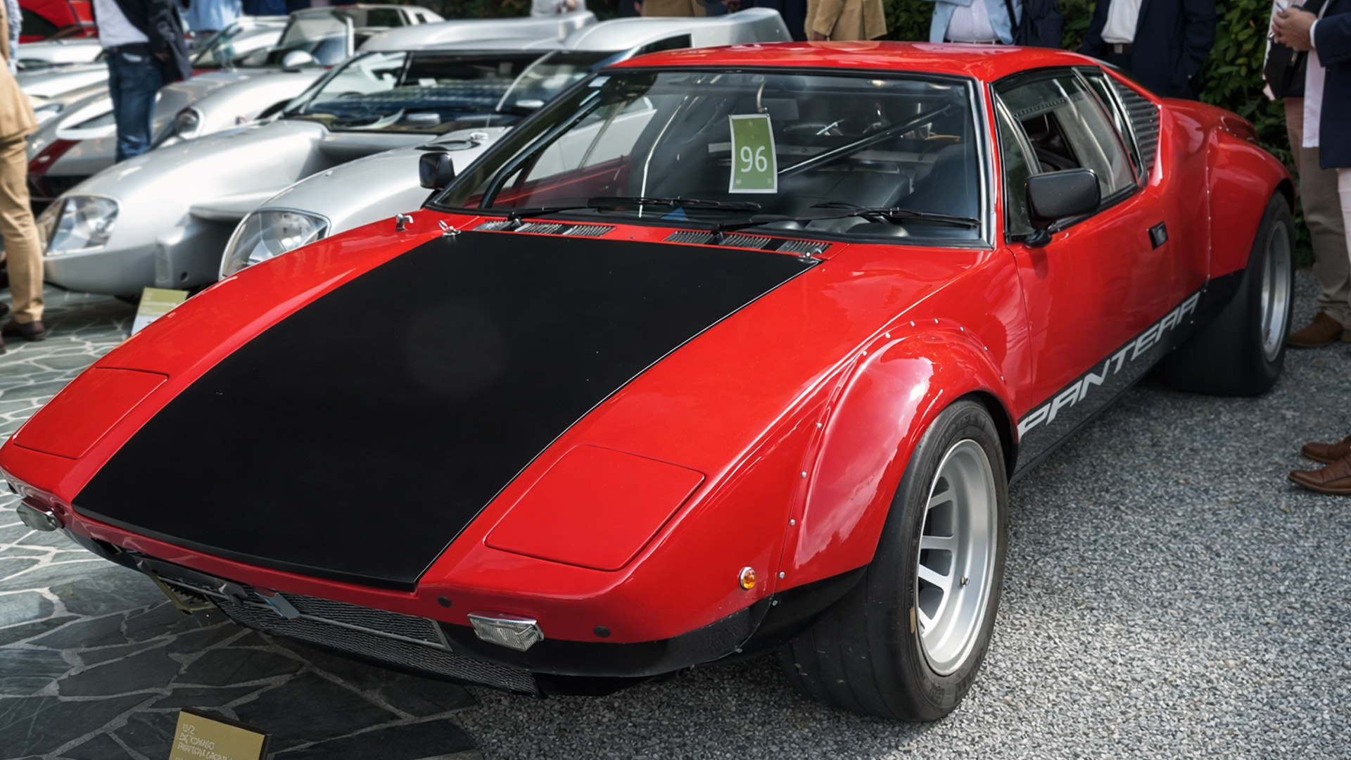 De Tomaso Pantera becomes a highlight at Villa d'Este