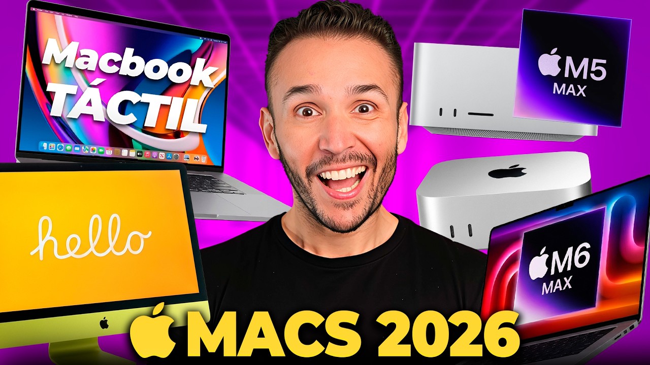 Filtradas: Los grandes cambios que llegan al MacBook y Mac Mini en 2026