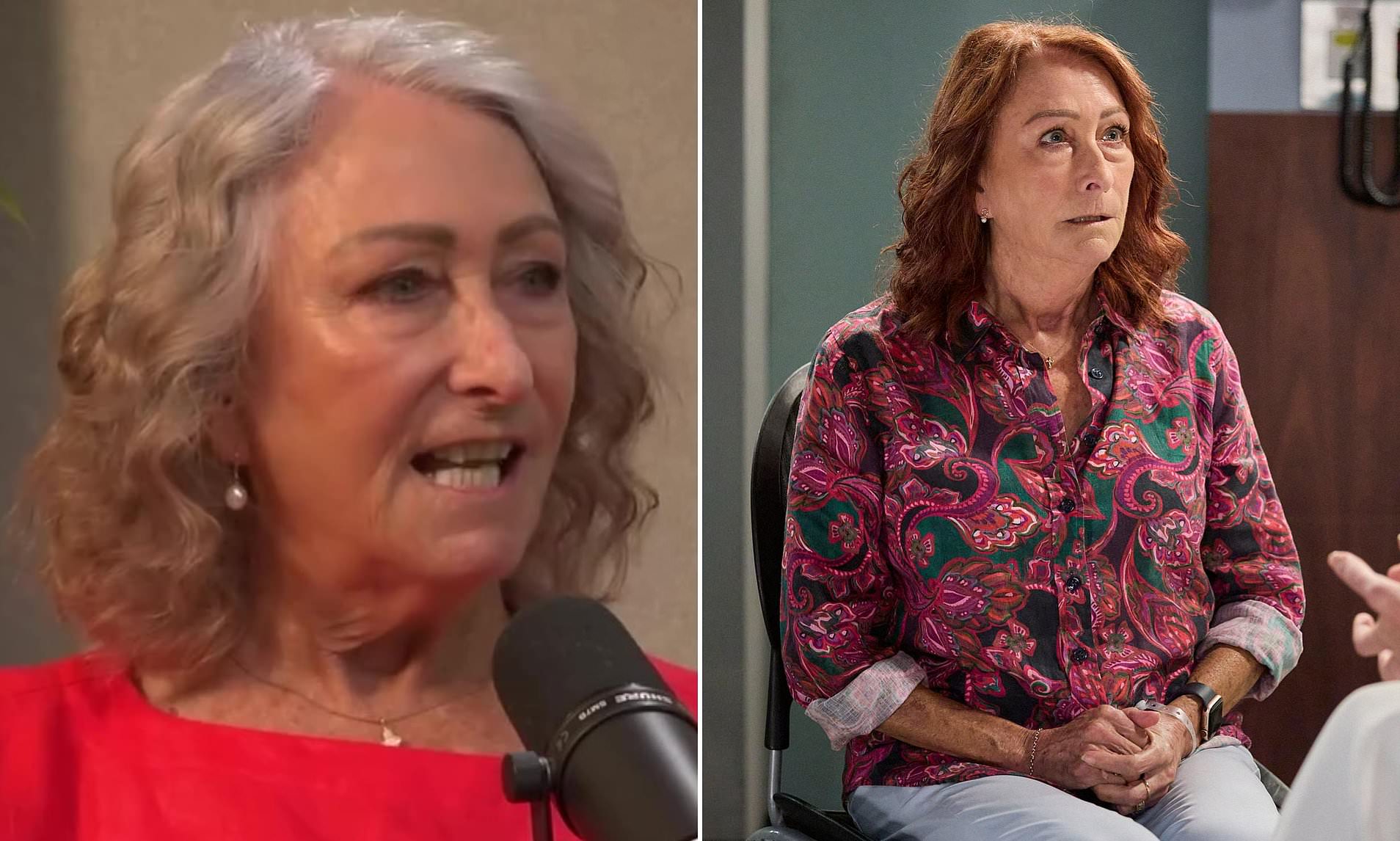 Lynne McGranger recounts flying into 'red mist of rage' on Home and ...