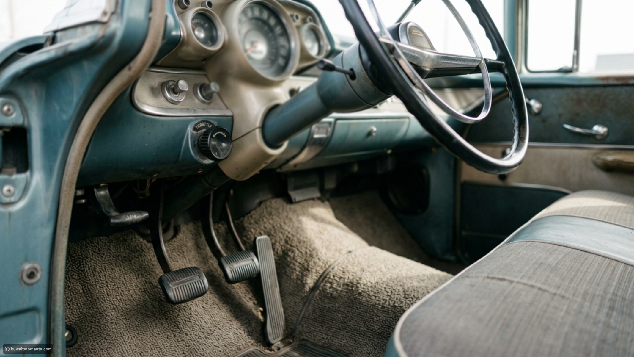 Why do some old cars have four pedals? Here's what they're for