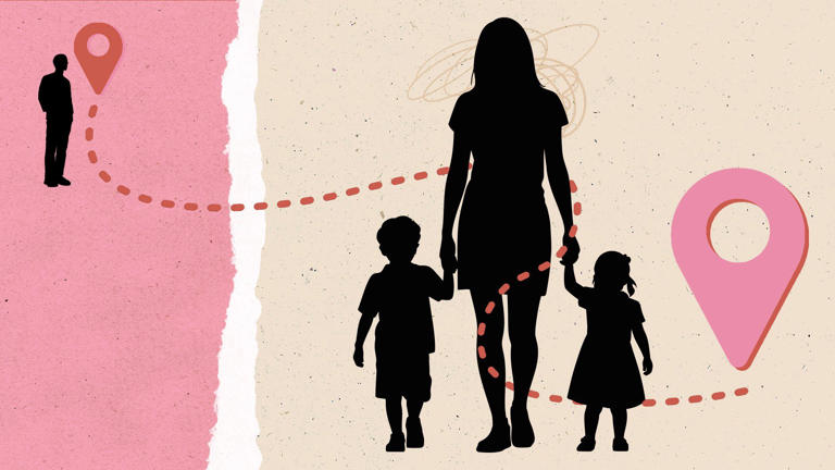 My ex promised he’d co-parent the kids – then he moved away