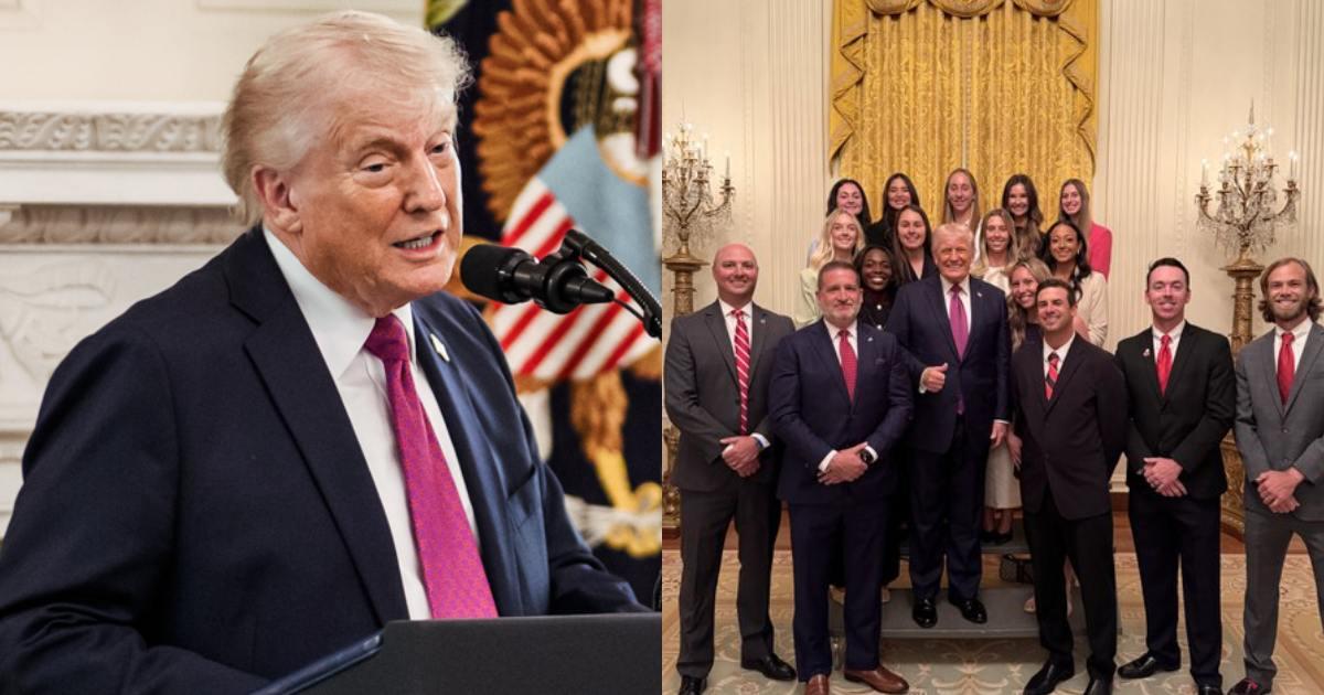 Trump honored Georgia's women's tennis team at the White House — then ...