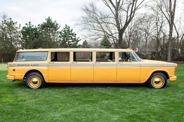 The Checker Aerobus is a stretched-taxi classic