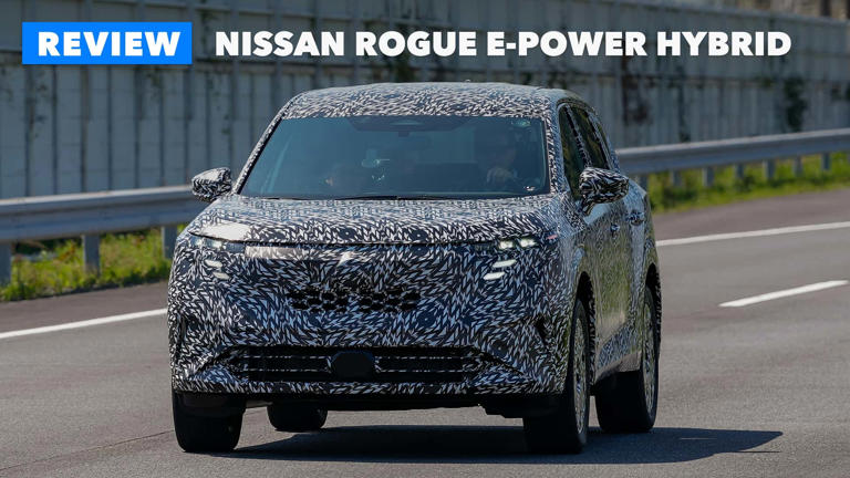 I drove a Nissan Rogue hybrid prototype—it's a big step forward
