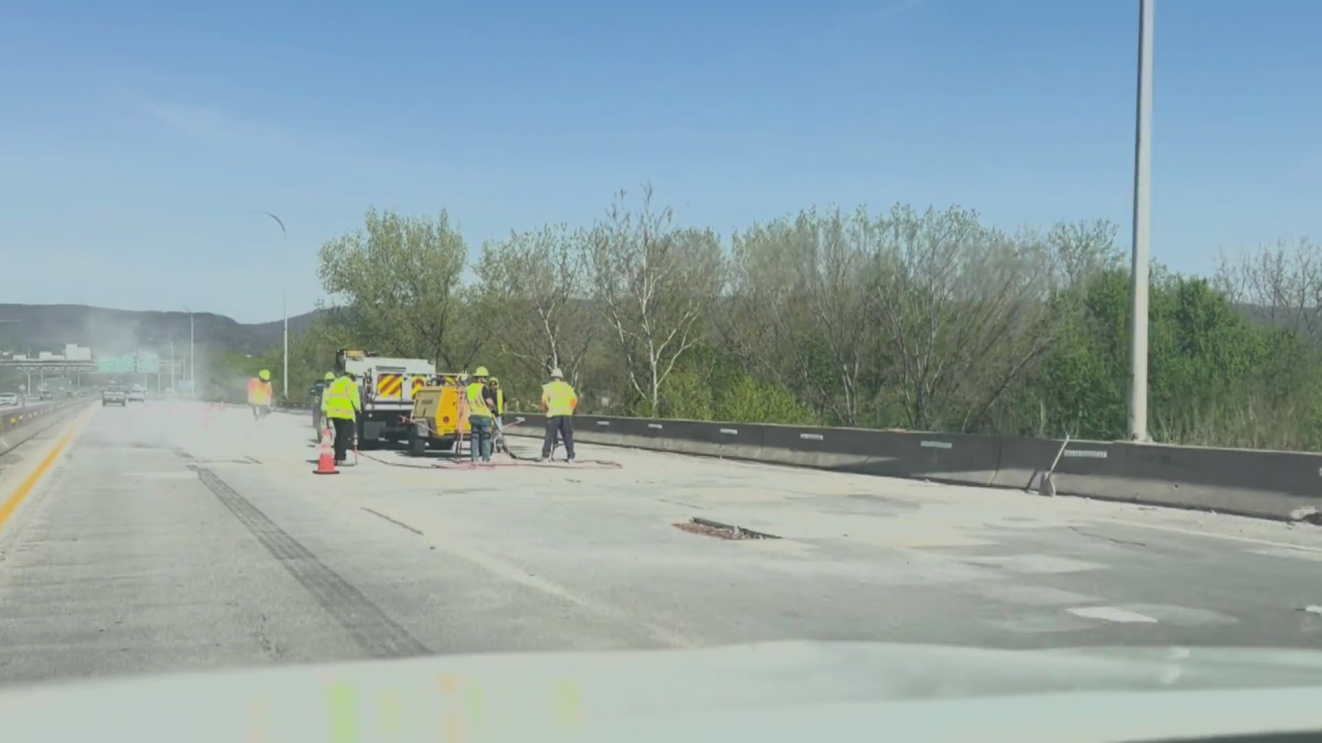 Spring brings increased road work