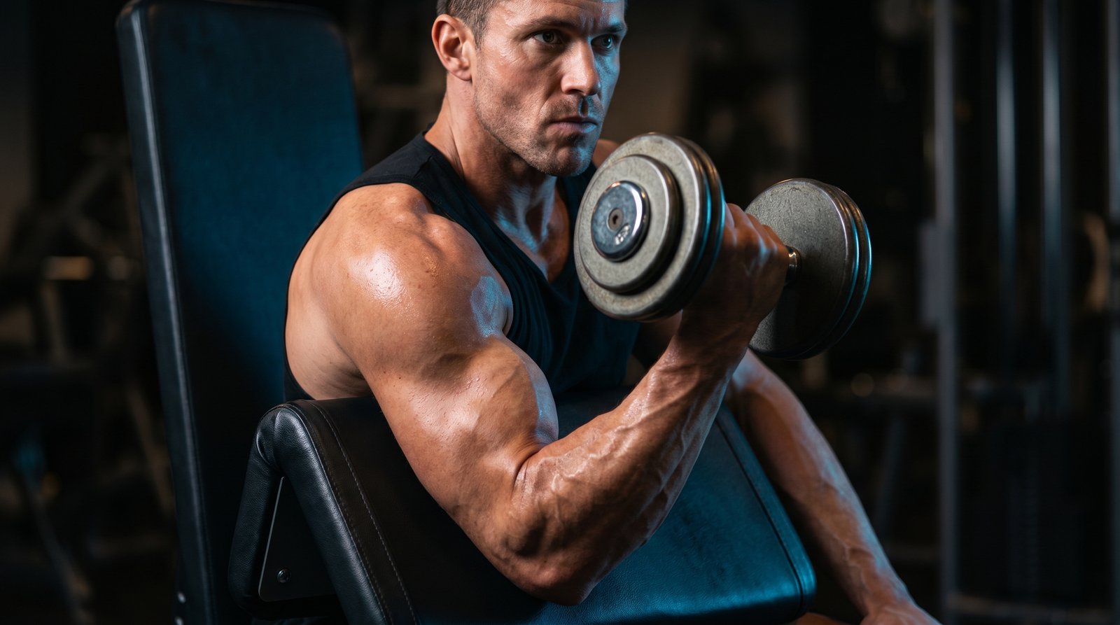 Lower bicep workouts that build stronger thicker arms for men