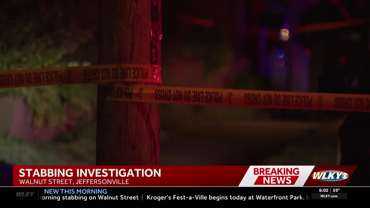 Stabbing investigation underway in Jeffersonville, Indiana