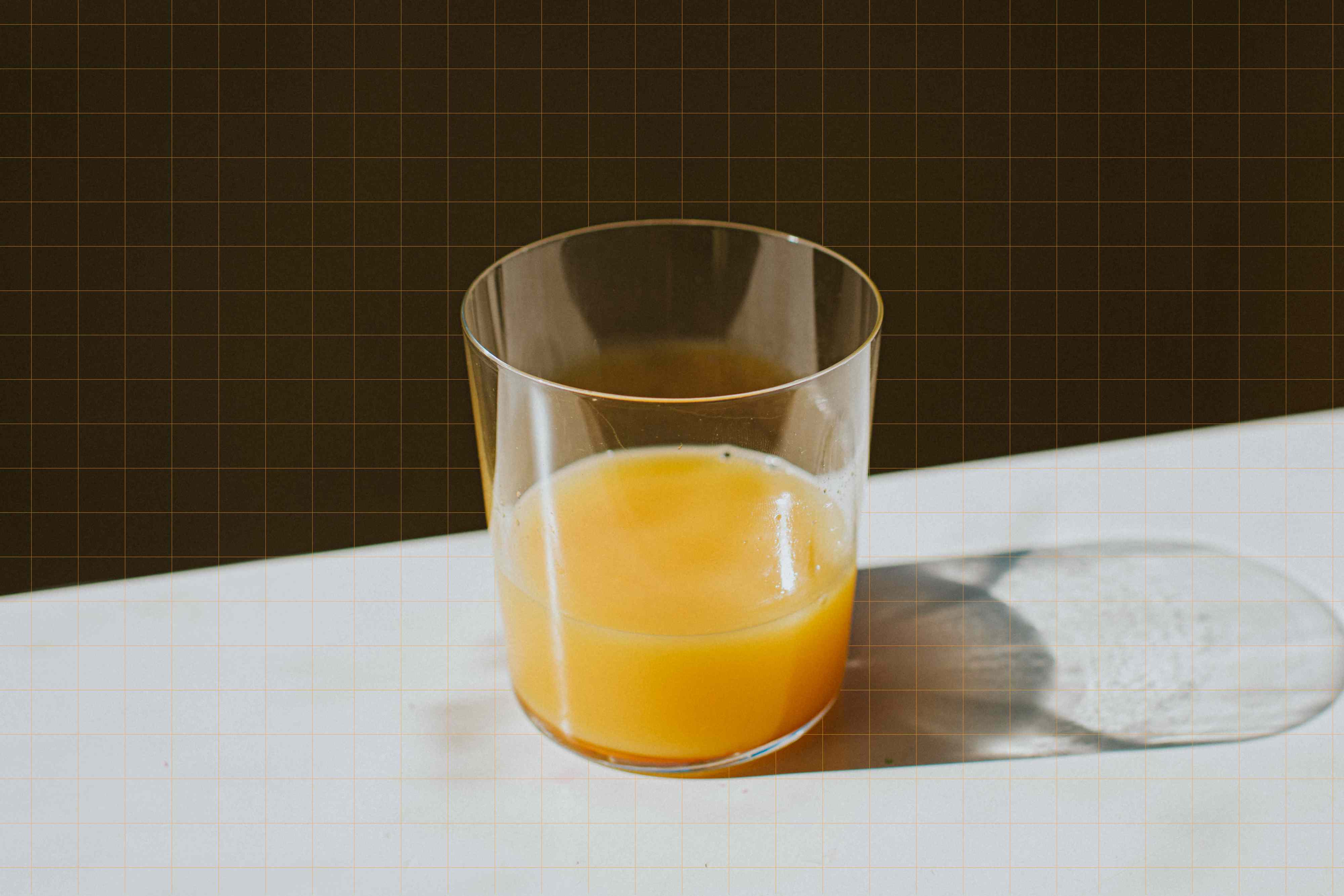 What happens to your immune system when you drink orange juice