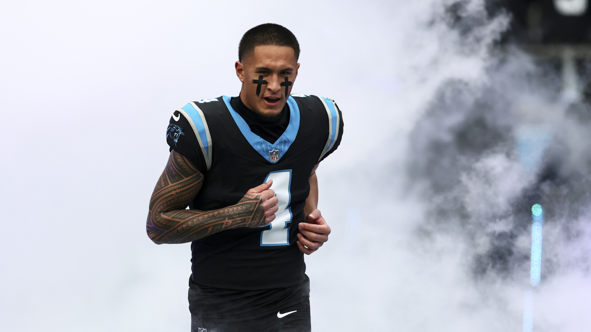 Tetairoa McMillan: I felt pretty weak last season, focused on getting ...