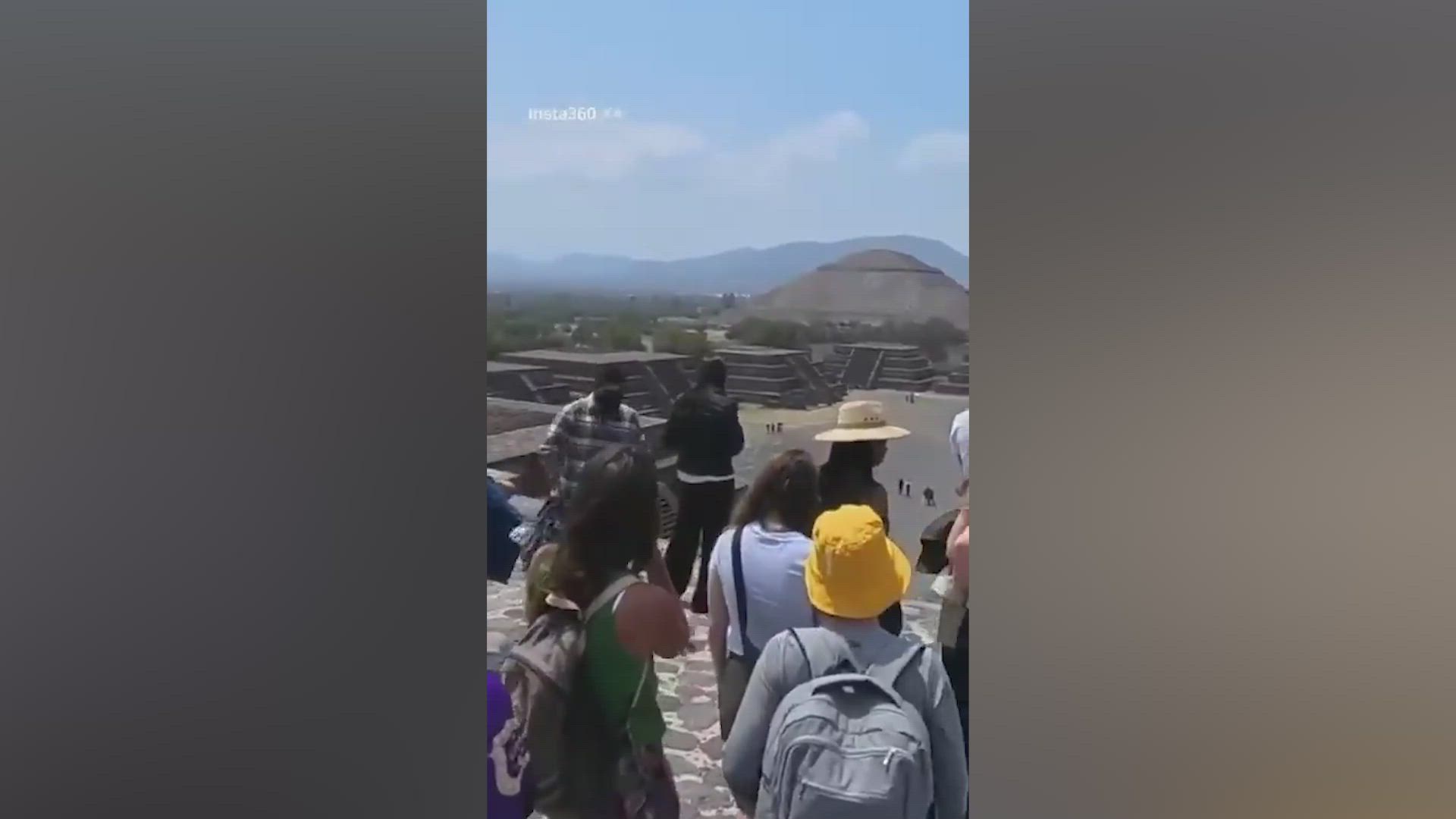 La secuencia completa del ataque en las pirámides de México