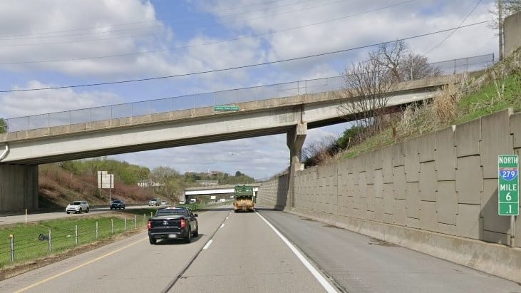 Part of I-279, HOV lanes to close every night for much of summer during ...