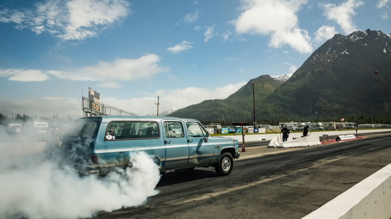 We drove a car 10,000 miles to Alaska