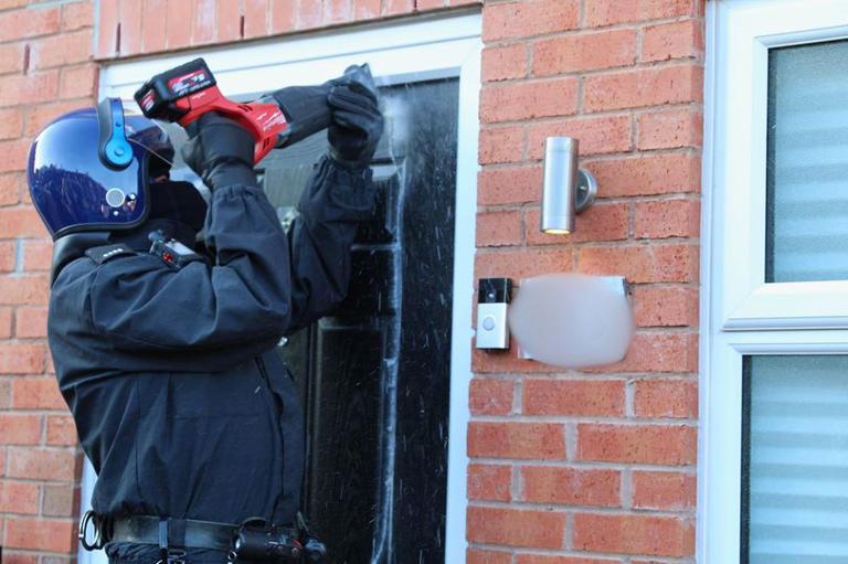 Four charged with drug offences after dawn raids across Knowsley