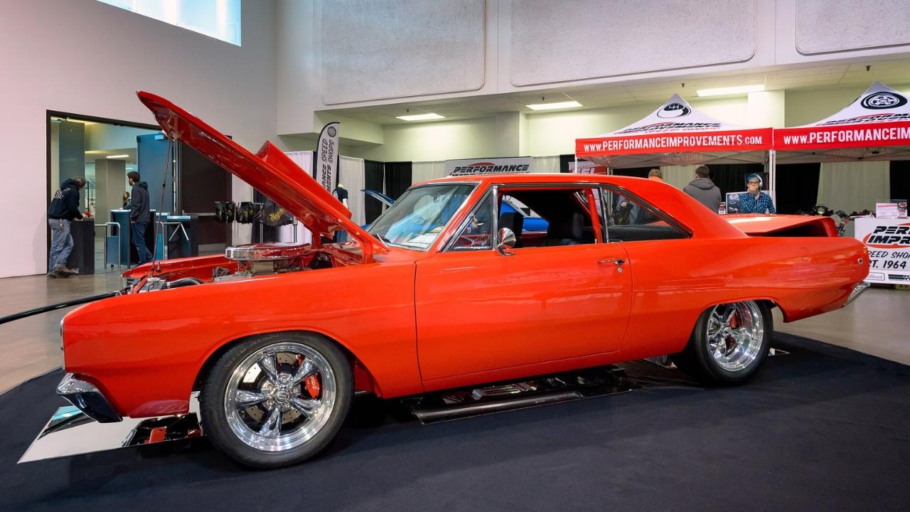 This rare 1968 Dodge Hemi Dart was built almost entirely for drag racing