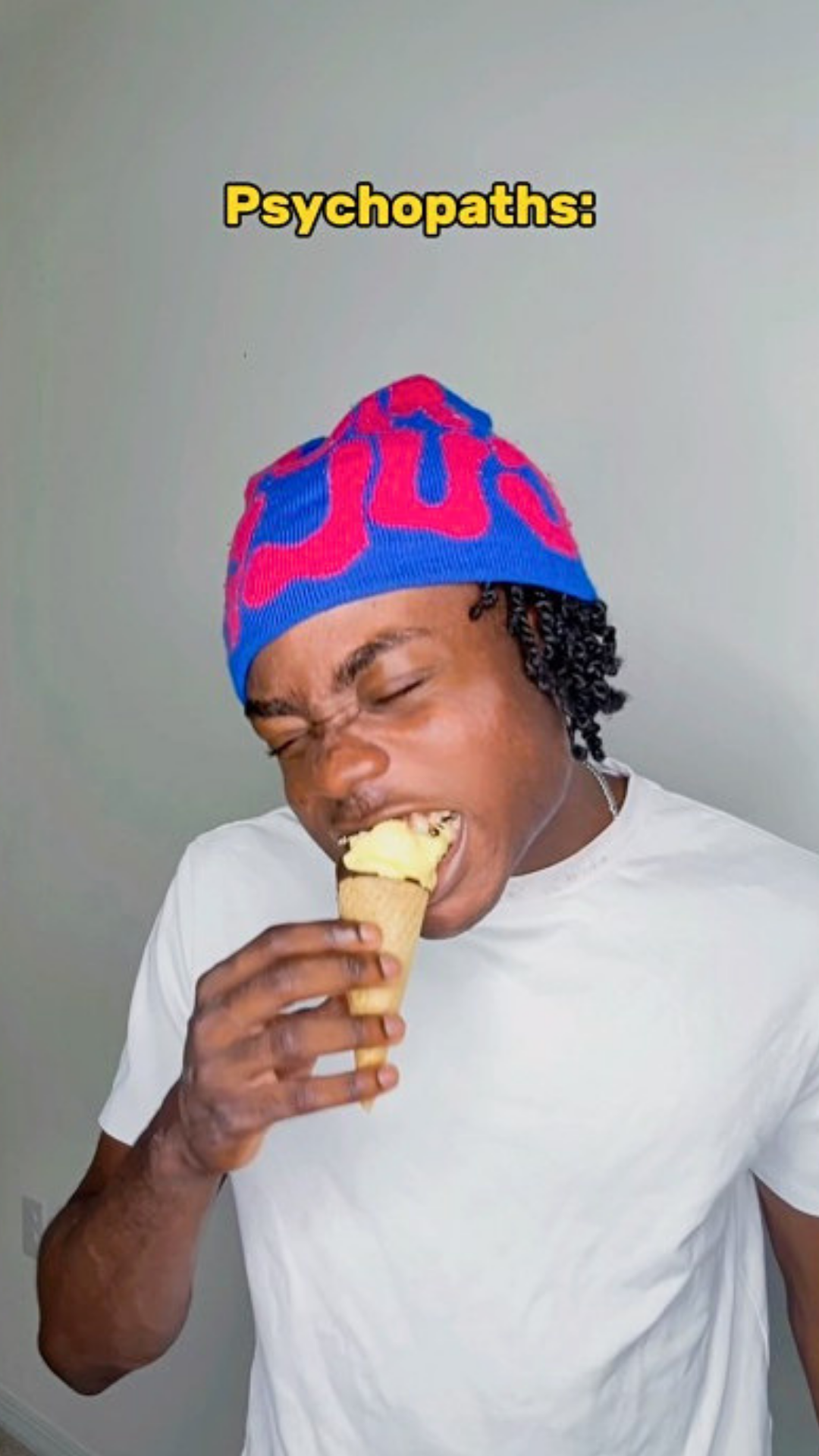 POV: How normal people eat ice cream