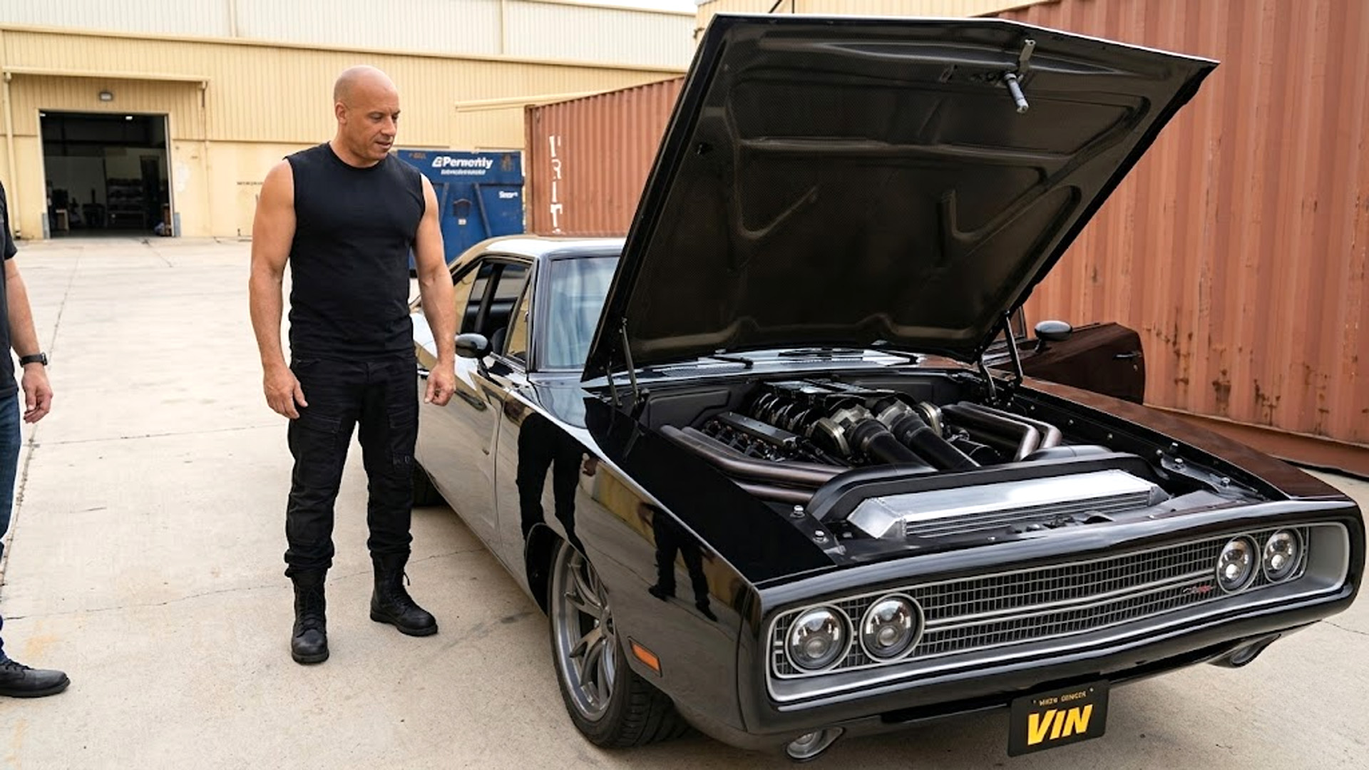 Is this the actual Dodge Charger from the Fast & Furious 9 movie?