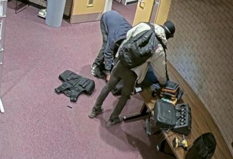 2 suspects ID’d who allegedly stole bullet proof vests, handcuffs ...