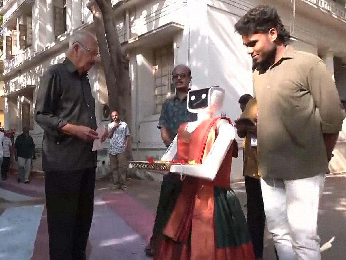 Tamil Nadu elections: Coimbatore students deploy robot for voter drive