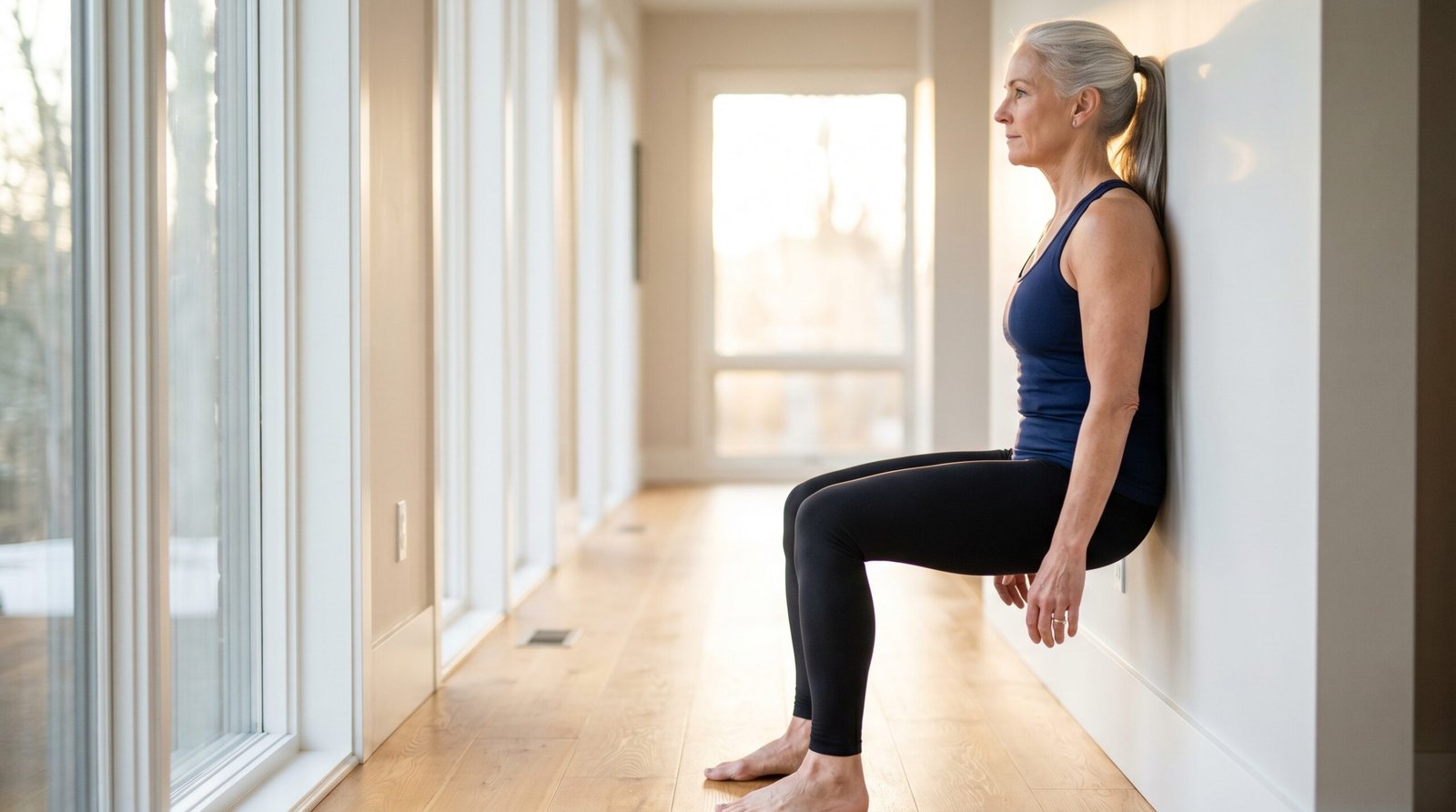 If you can hold a wall sit for 90 seconds after 50, your leg strength ...
