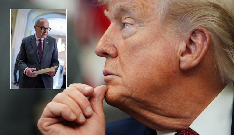 Trump demands apology from ‘Cryin’ Chuck’ Schumer over ICE remarks ...
