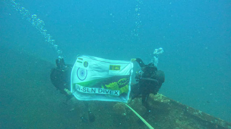 India-Sri Lanka bolster naval ties with 4th diving exercise in Colombo
