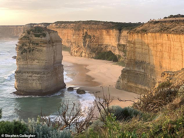 Australia's giant Twelve Apostles were lifted out of the sea by ...