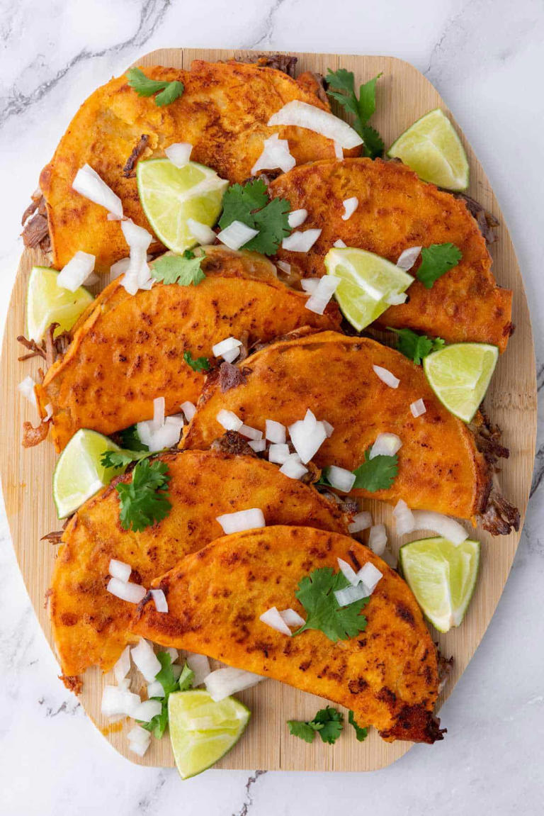Quesabirria tacos (authentic recipe with consome)