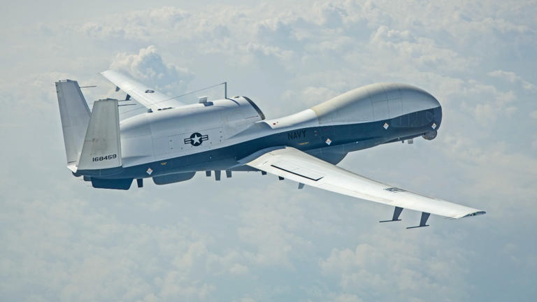 US Navy data confirms $240M Triton drone crash amid Iran conflict