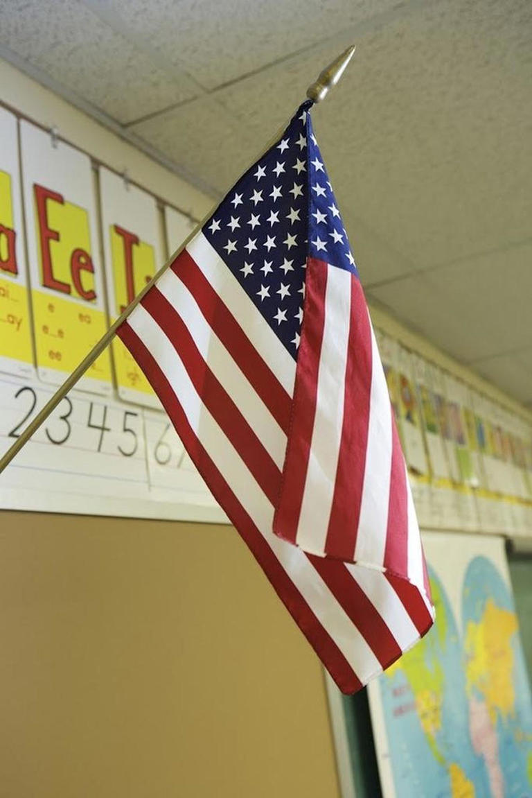 Controversial classroom flag policy in Kennewick called ‘political theater’