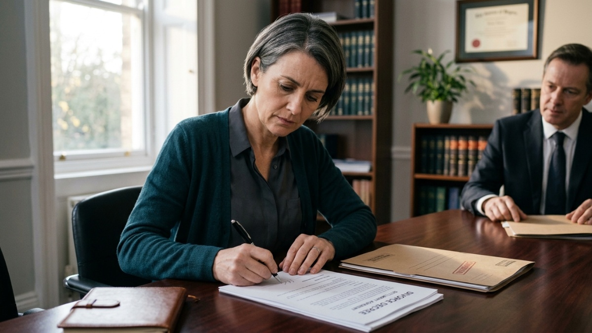 I signed the divorce papers and discovered my husband had been hiding a ...